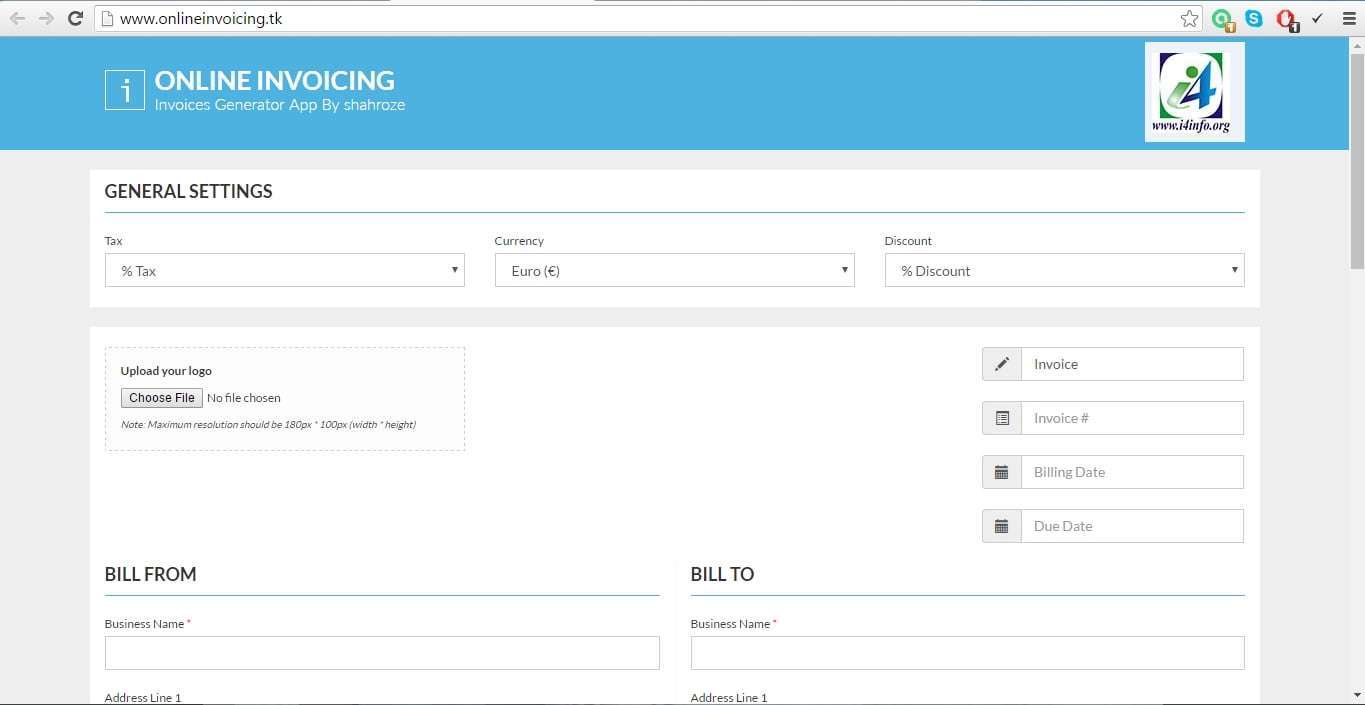 MS Invoicer (PHP) - Online Invoice Builder App - AL Rehman Store is The ...